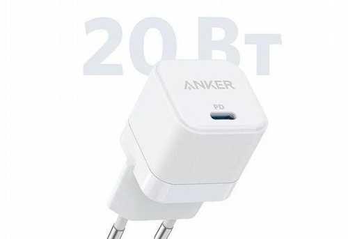 Сзу адаптер anker 312 USB-C 20W (A2347), белый