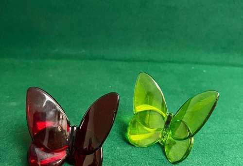 Baccarat lucky butterfly, хрусталь