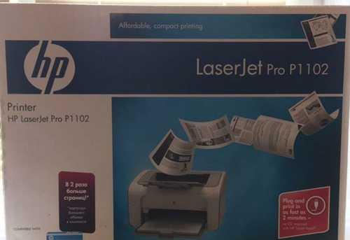 Принтер HP laserjet pro p1102