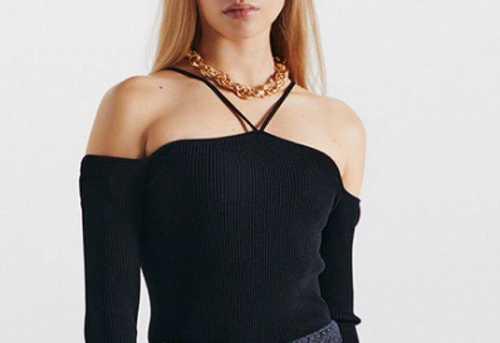 Кроп топ свитер джемпер zara