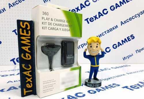 Набор Play & Charge Kit для Xbox 360 (АКБ +кабель)