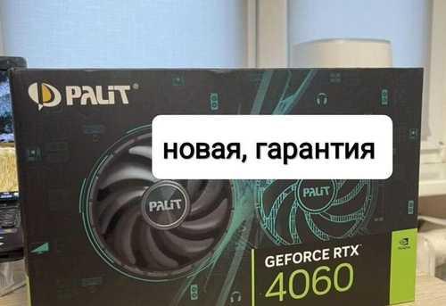 Видеокарта Palit 4060 Dual OC новая