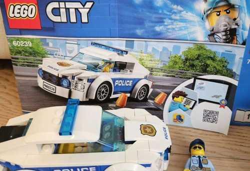 Lego City полицейская машина серфинг 60011 60239