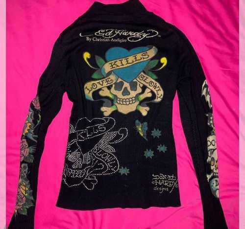 Лонгслив Ed hardy