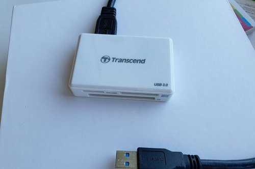 Картридер Transcend Transcend White (TS-RDF8W)