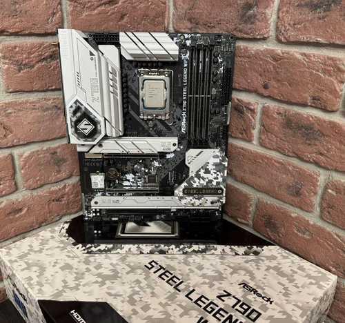 Комплект z790 steel legeng   i7 13700k