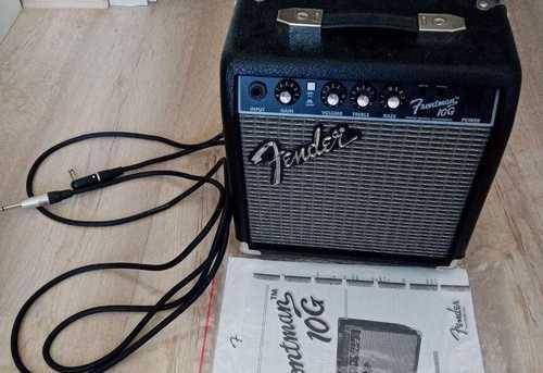 Комбоусилитель Fender Frontman 10G + кабель