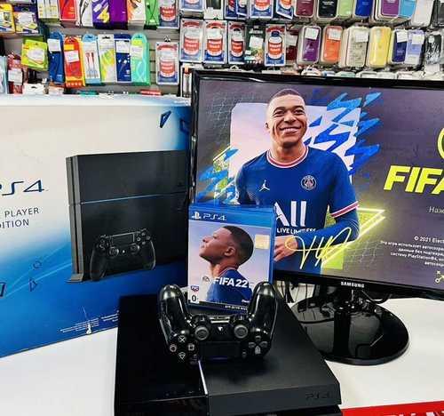 Sony PlayStation 4 500Gb +Игра