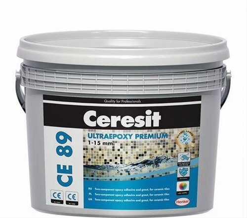 Затирка эпоксидная Ceresit CE 89, 2.5 кг