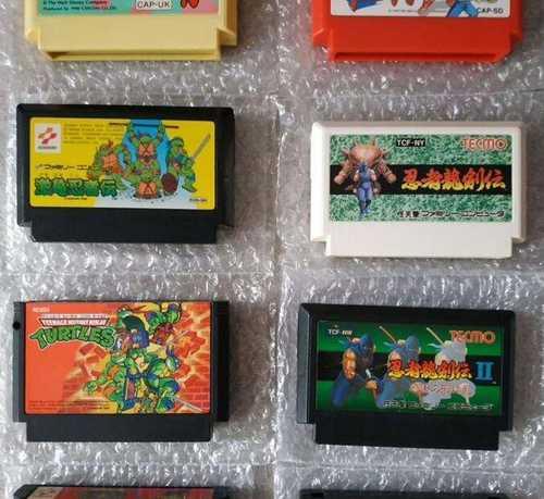 Игровые картриджи Dendy (Famicom)