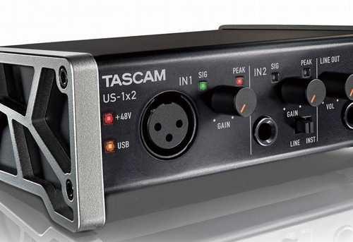 Внешняя звуковая карта Tascam US-1x2