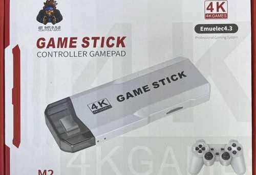 Игровая приставка sjgam Game Stick M2 (2 геймпада)