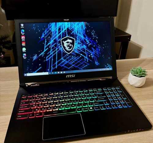 MSI GS63 Stealth Pro i7 16 DDR4 120Hz GTX 1070 8Gb