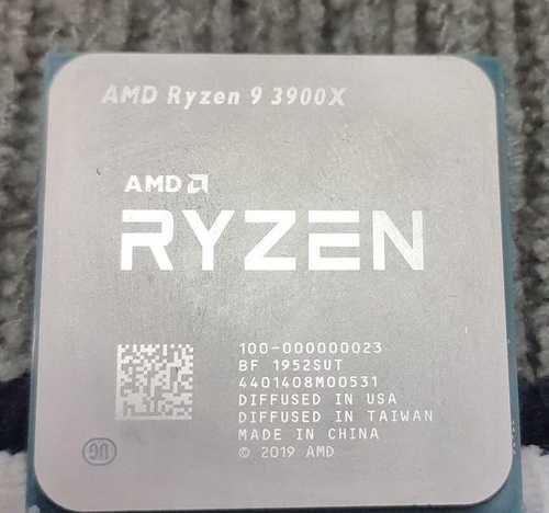 Процессор AMD Ryzen 9 3900X