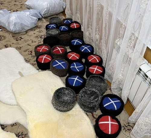 Папаха кубанка овчина