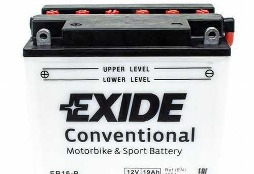 Доставка Акб 19Ач Exide EB16-B для садового тракто