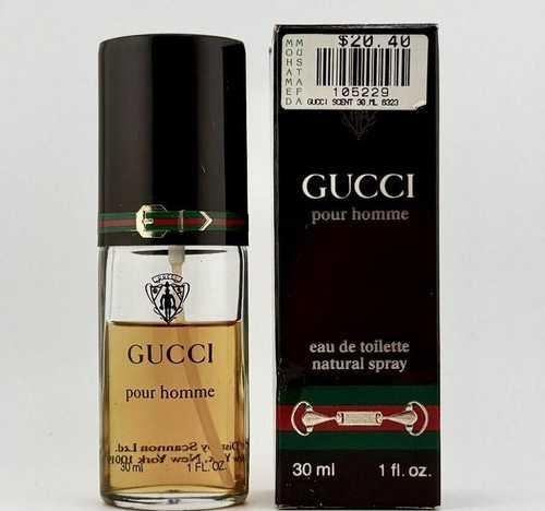 Gucci Pour Homme edt 30 мл винтаж