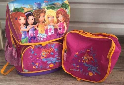 Школьный рюкзак для девочки lego friends