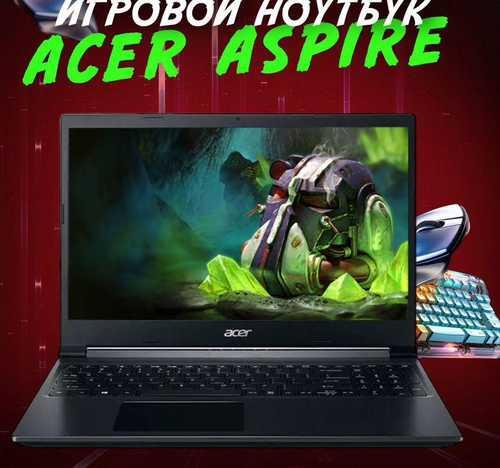 Игровой ноутбук Acer Aspire 7 / GTX 1050 / i5