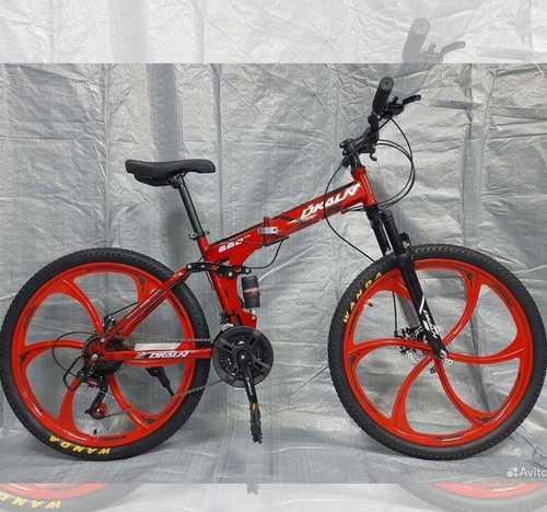 Горный велосипед с литыми Красный