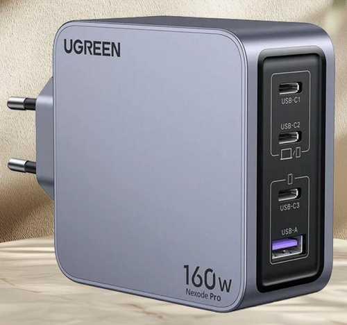 Сетевое зарядное устройство uGreen X763 160W Nexod