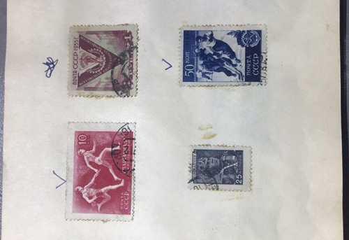 Почтовые марки СССР 4