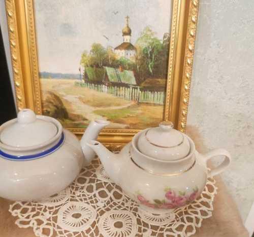 Фарфоровые чайники СССР эгоисты