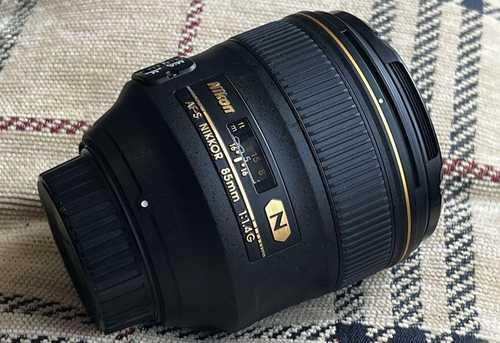 Nikon 85mm 1.4 G Nikkor Идеал
