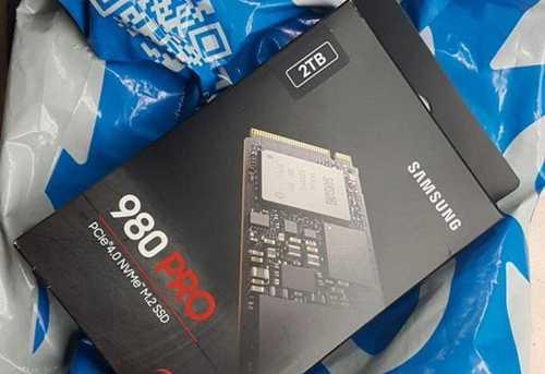 SSD диск Samsung 980 PRO PCIe 4.0 NVMe M.2 внутрен