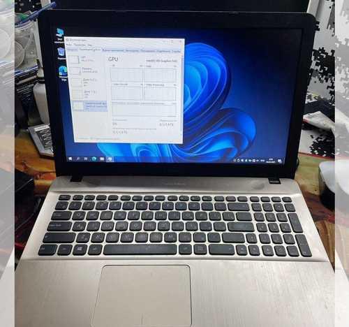 Ноутбук asus D541n /intel 500/windows 10