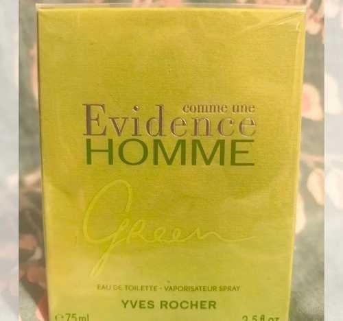 Evidence Homme Green Yves Rocher