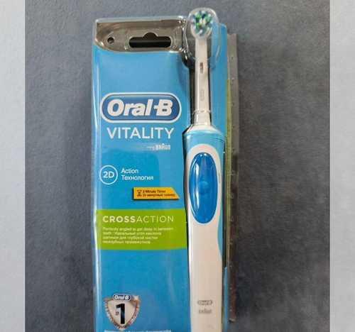 Зубная щетка oral b новая