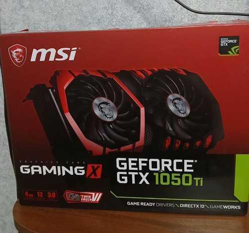 Видеокарта gtx 1050 ti 4gb