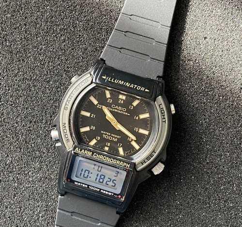 Наручные часы Casio AW-61 цифро-аналоговые