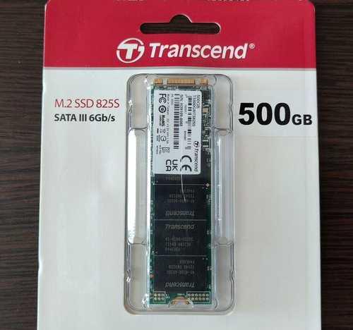 SSD M2 SATA 512GB Transcend 825S (Новый)