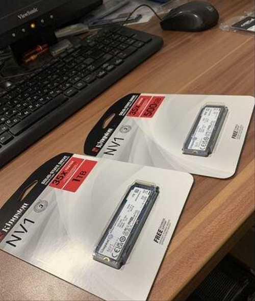 Новые SSD NVMe Kingston 500Gb -1Tb-2Tb, Доставка