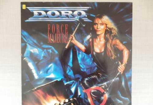 LP Doro - Force Majeure NM/EX, Germany, 1989