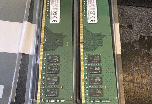 Озу Kingston valueram KVR26N19S8 8 GBx2 DDR4 2666