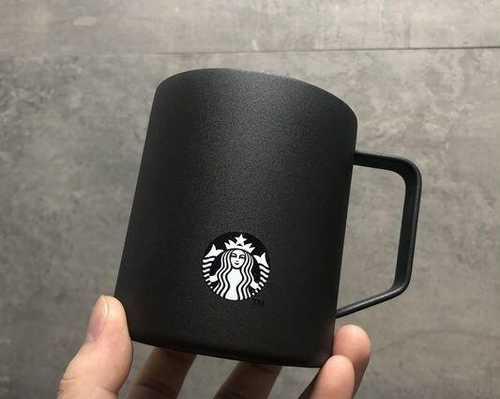 Кружка Starbucks металлическая 414мл