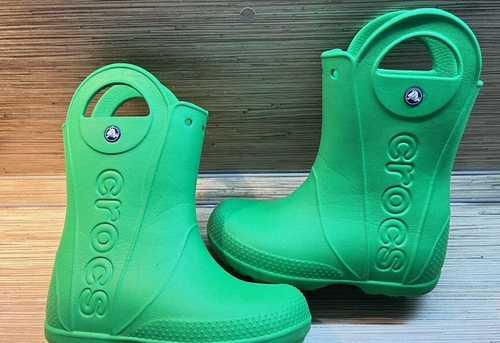 Сапоги резиновые Crocs размер J1 (31-32)