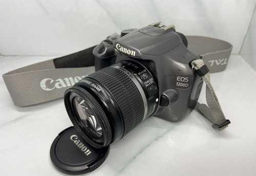 Зеркальный фотоаппарат Canon 1200D + 18-55mm