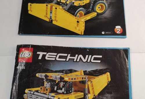 Lego Technic 42035 самосвал карьерный