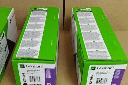 Катриджи Lexmark 56f5xoe ресурс 20000