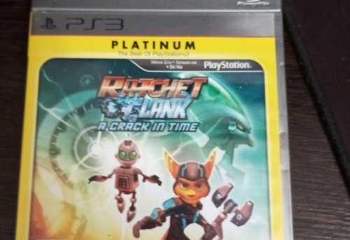 Диск для ps3 ratchet and clank a crack in time
