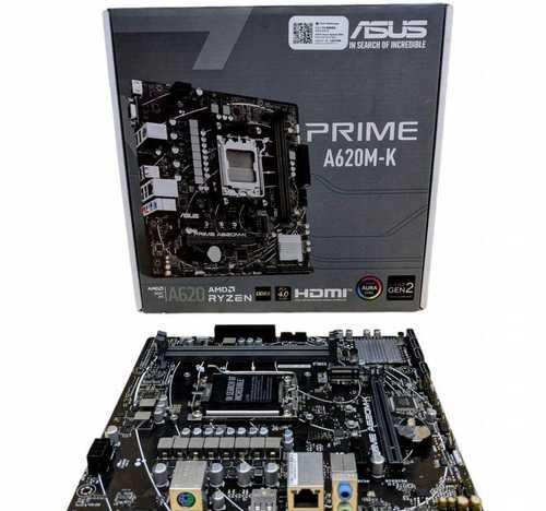 Материнская плата asus prime A620M-K у/ц