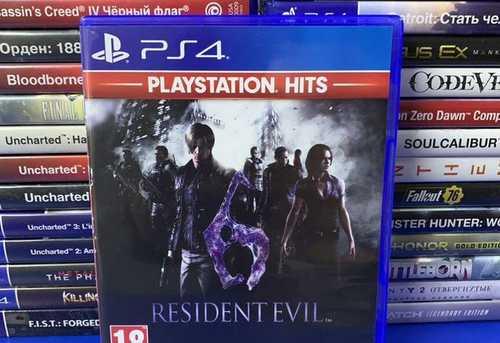 Игра Resident Evil 6 PS4