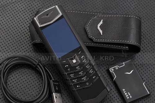 Vertu Signature S Design Black Diamonds Ceramic