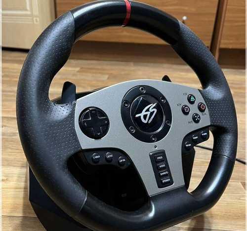 Игровой руль Dexp wheelman pro