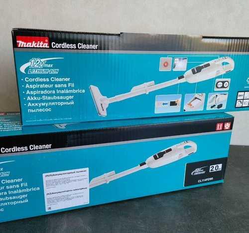 Аккумуляторный пылесос Makita CL114fdwi оригинал
