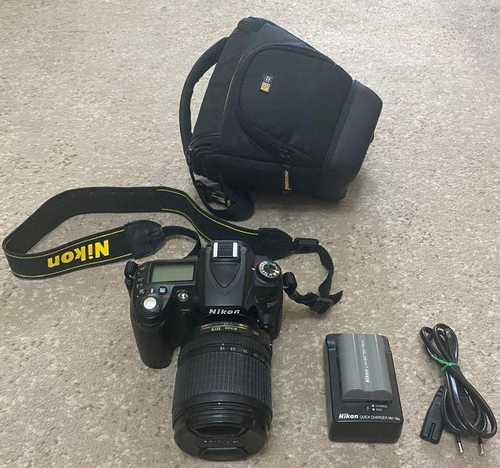 Nikon D90   объектив 18-105